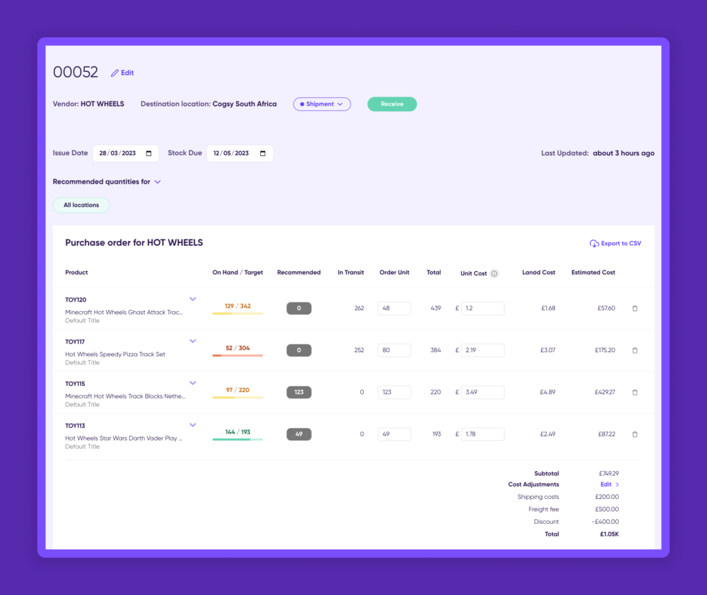 The New (And Improved) Purchase Order Workflow